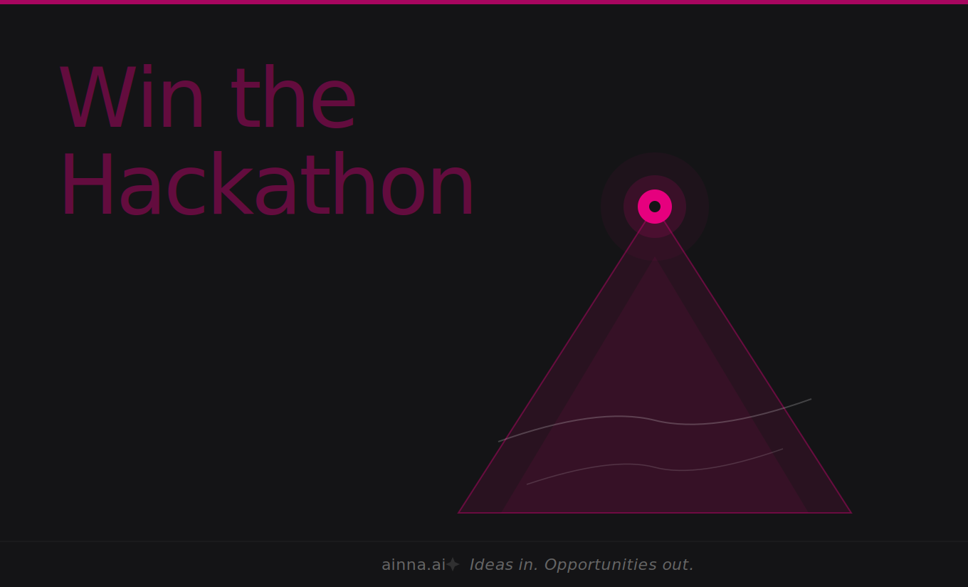 How to Win a Hackathon: The Method, Not the Tips